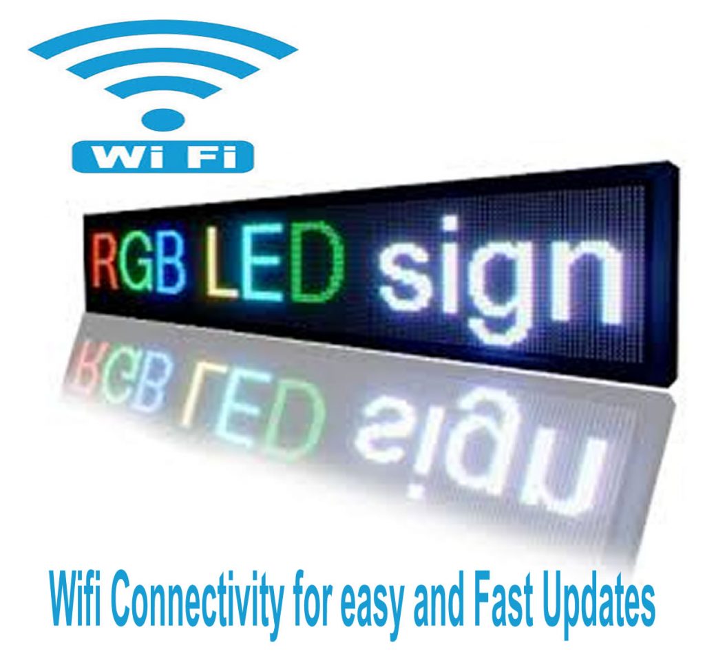 Programmable Scrolling Led Digital Sign Text Message, Images, Video